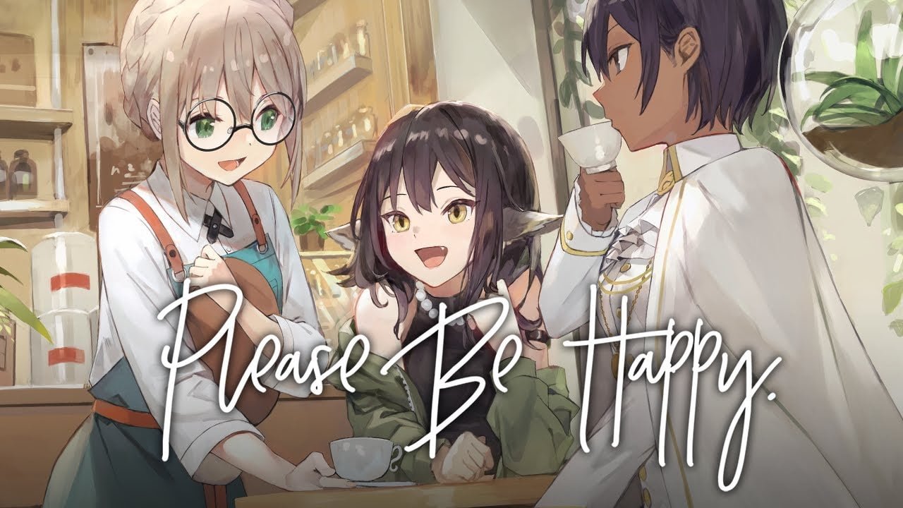 'Please Be Happy' New Lesbian Visual Novel - QBurgh