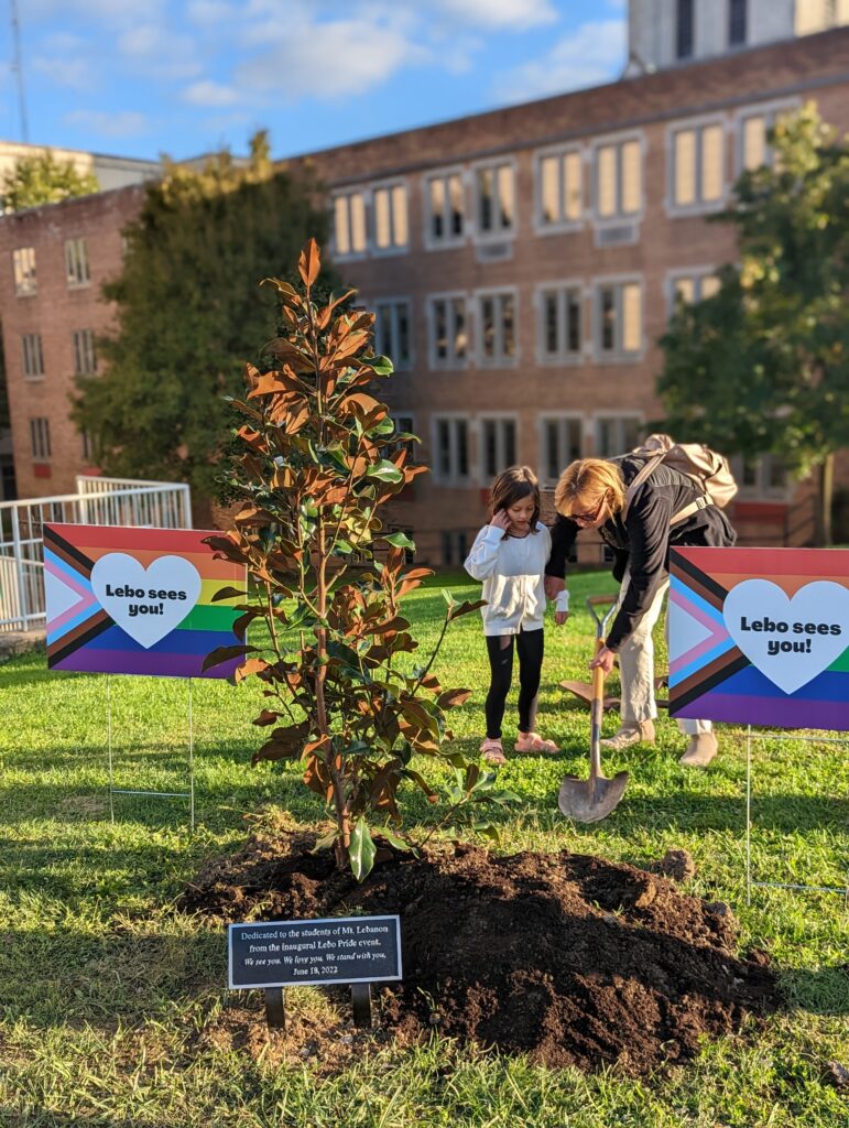 Faces & Places: Lebo Pride Tree Dedication - QBurgh